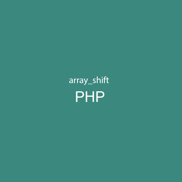 Hàm array_shift trong PHP là gì ? - Code Tu Tam