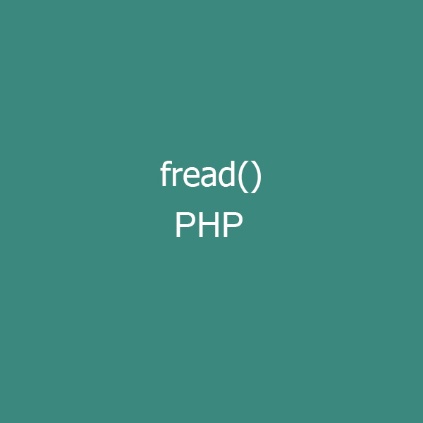 H m Fread Trong PHP Code Tu Tam H m Fread Trong PHP Code Tu Tam